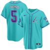 Men's 2024 Arizona Diamondbacks Teal Purple Jersey - All Stitched ...